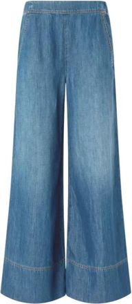 Pinko Pinko, Femme, Jeans, Bleu, Taille: 40 FR Jean large