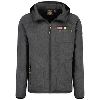 Geographical Norway Herren Tiparni Men Fleece, Dunkelgrau, XXXL