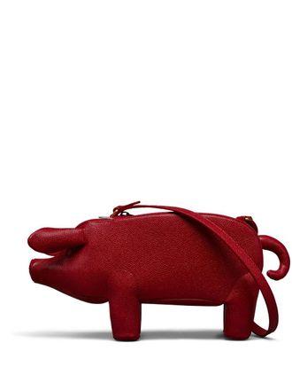 Thom Browne sac porté épaule Pig - Rouge