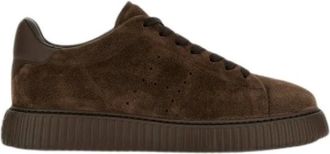 Hogan H-Stripes - Homme - Chaussures - Brun - Taille: 43 EU