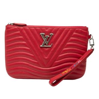 Louis Vuitton Pre-owned Sacoche en Cuir New Wave - Femme - Pre-owned - Rouge - Taille: ONE Size