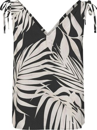 Only Onlnova Life Elite S/L Ruching Top AOP