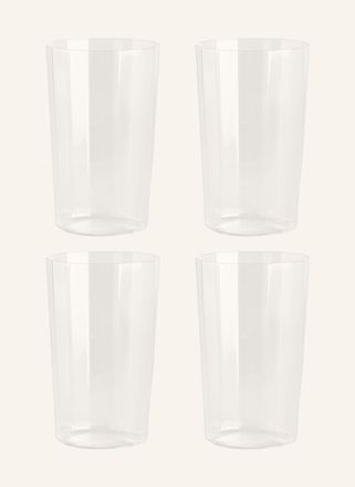 HAY 4er-Set Gl&auml;ser Angle Large transparent