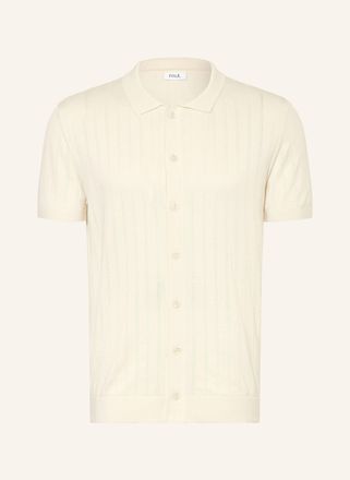 Paul Paul Strickhemd Slim Fit beige