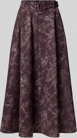 Windsor Maxi-Rock mit floralem Allover-Print