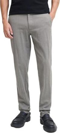 Jack & Jones Jpstmarco Bowie Pantalon Chino dhiver Sn, Gris, 29W / 32L