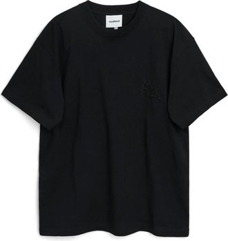 Soulland unisex, Tops, Noir, Taille: 2Xs/Xs KAI Beaded T-shirt