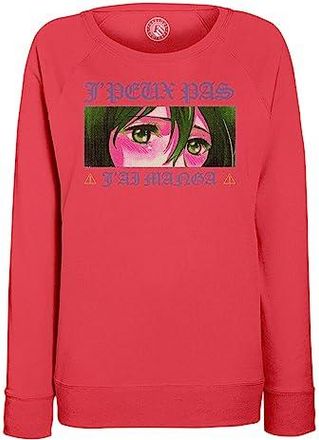 Fabulous Sweatshirt Femme Rouge Jpeux Pas JAi Manga Mikasa Anime Otaku Manga Fanart Waifu