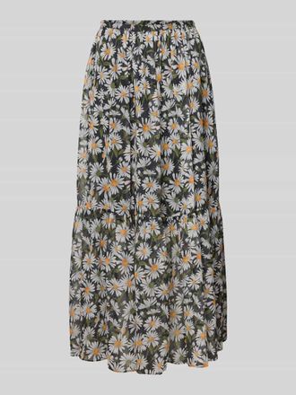 Max Mara Seidenrock mit Eingrifftasche