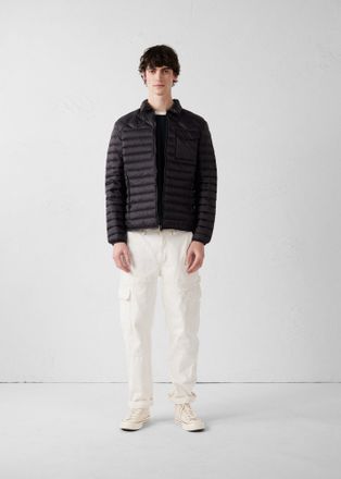 Jott Doudoune col chemise Noir Ethan - Taille XXL