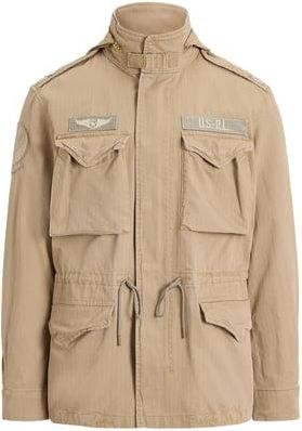 Polo Ralph Lauren Veste droite col montant en coton