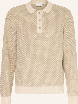 Nowadays Nowadays Strick-Poloshirt beige