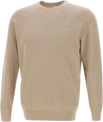 Sun 68 Homme, Pulls, Beige, Taille: 3XL Sweater Vintage