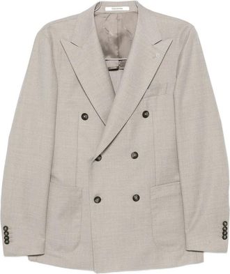 Tagliatore Double-breasted Peak-lapels Jacket