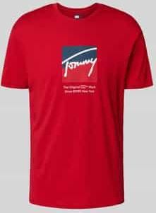 Tommy Jeans Regular Fit T-Shirt aus reiner Baumwolle
