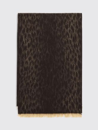 Gucci &Eacute;charpe r&eacute;versible en laine m&eacute;rinos &agrave; monogramme GG et imprim&eacute; animalier