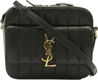 Saint Laurent Sac bandouli&egrave;re vintage doccasion - Femme - Pre-owned - Noir - Taille: ONE Size