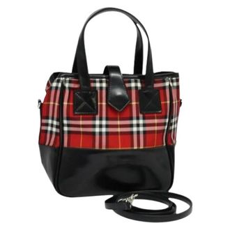 Burberry Sac &agrave; main vintage doccasion - Femme - Pre-owned - Rouge - Taille: ONE Size