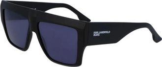 Karl Lagerfeld unisex, Accessoires, Noir, Taille: ONE Size Lunettes de soleil &agrave; monture inject&eacute;e