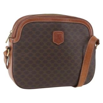 Celine Sac bandouli&egrave;re vintage en plastique Pre-owned - Femme - Pre-owned - Brun - Taille: ONE Size