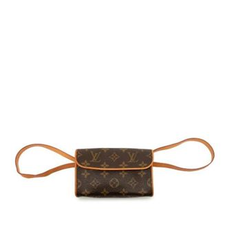 Louis Vuitton Pre-owned Pochette Florentine - - Pre-owned - Damen - Braun - ONE SIZE