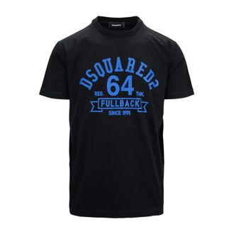 Dsquared2 Herren, Oberteile, Schwarzk, SGröße