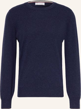 Brunello Cucinelli Brunello Cucinelli Cashmere-Pullover blau