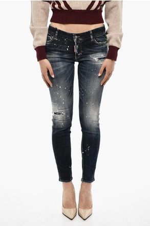Dsquared2 Splatter Effect Distressed Jeans size 42