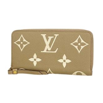 Louis Vuitton Portefeuille long Pre-owned (bi-pli) - Femme - Pre-owned - Beige - Taille: ONE Size