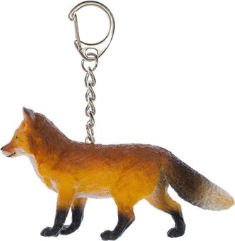 Miniblings Fuchs Schl&uuml;sselanh&auml;nger Fox Rotfuchs Wald Fuchsanh&auml;nger 85mm braun - Handmade Modeschmuck I I Anh&auml;nger Schl&uuml;sselring Schl&uuml;sselband Keyring