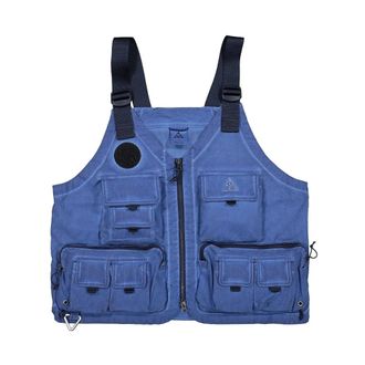 Nike Watchman Peak Vest - - Sport - Herren - Blau - XS