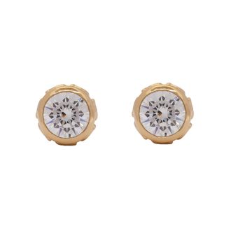Coach Ohrringe Coach Signature Stone Earrings 37423484GLD111 Goldfarben