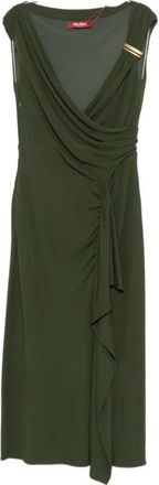 Max Mara Femme, Robes, Vert, Taille: 40 FR Mstaureo Long Dress