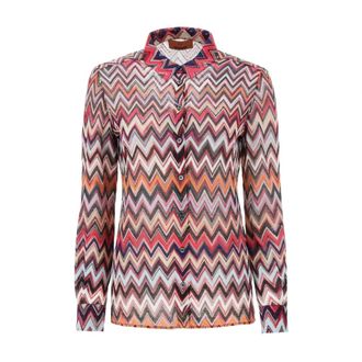 Missoni Femme, Blouses et Chemises, Multicolore, Taille: 38 FR Chemise