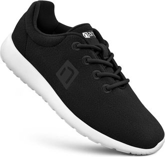 Nanga Wool Sneaker Men - Leichte Merino Woll-Sneaker für Freizeit, Sport & Arbeit, Atmungsaktive Herren Schuhe mit Wechsel-Fußbett