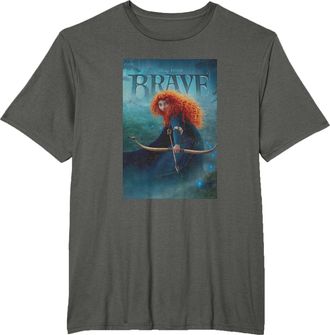 Disney Pixar Disney and PIXAR Brave Merida Poster T-Shirt T-Shirt