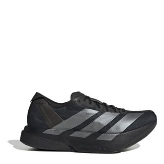 adidas Adizero Adios Pro 4 Chaussures de course sur route pour homme, Carbone noir m&eacute;tallis&eacute;, 42 EU