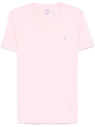 Polo Ralph Lauren t-shirt à motif Polo Pony brodé - Rose