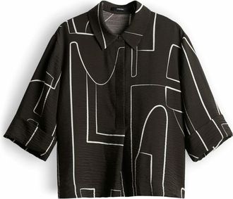 someday Zesane Kurzarmbluse - - Blouses & Shirts - Damen - Braun - M