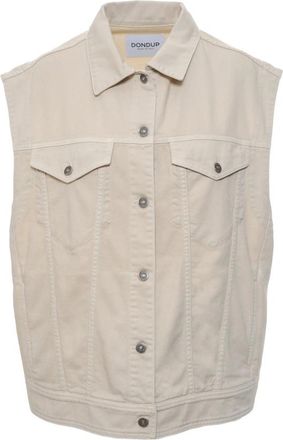 Dondup Femme, Vestes, Beige, Taille: 38 FR Fixed Bull Vest