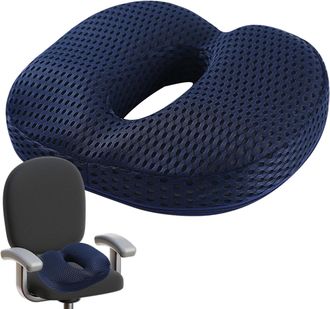 Generic Sitzerh&ouml;hung f&uuml;r Erwachsene, Sitzerh&ouml;hung, Sitzerh&ouml;hung | Sitzpolster f&uuml;r Arbeitsstuhl, rutschfest, hohe Dichte | atmungsaktives Schwamm-Sitzkissen, K