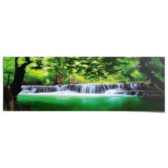 Reinders Poster, Paradies Tr&auml;ume, Schlafzimmer, Bilder, Wanddeko, Room Decor, 170 gr. gl&auml;nzend Bilderdruckpapier, Gr&uuml;n, 53 x 158cm