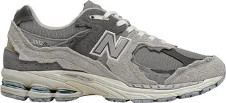 New Balance Homme, Chaussures, Gris, Taille: 44 1/2 EU 2002R Baskets en daim et maille