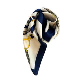 Borbonese Femme, Accessoires, Multicolore, Taille: ONE Size Silk Scarf with Elegant Design