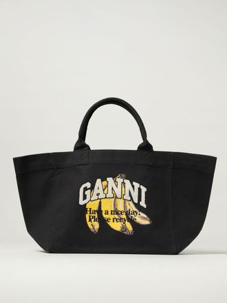 Ganni Sac Cabas GANNI Femme couleur Noir