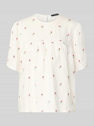 Max Mara Loose Fit T-Shirt aus reinem Leinen Modell BACINO