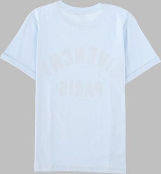Givenchy Logo-Print Cotton T-Shirt - Blue