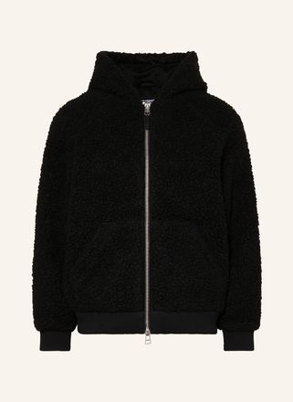 Worst Behavior Wrstbhvr Oversized-Jacke Hayal Aus Teddyfell schwarz