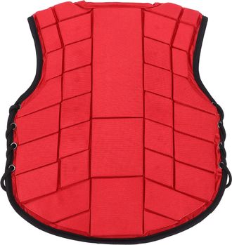 Generic Sicherheits-Reitweste f&uuml;r, mit Schaumstoff Gepolstert, Rot, Sto&szlig;d&auml;mpfung, K&ouml;rperschutz f&uuml;r, Fr&uuml;hling, Sommer, Herbst und Winter, mit Nylon ausgestatte