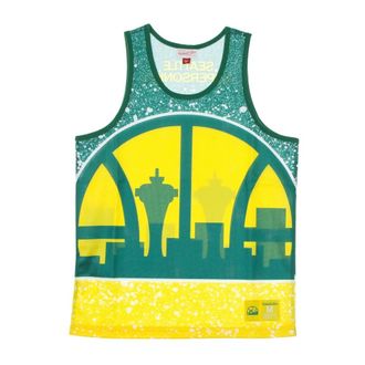 Mitchell & Ness Seattle Supersonics Basketball Tank Top - - Sport - Herren - Mehrfarbig - XL